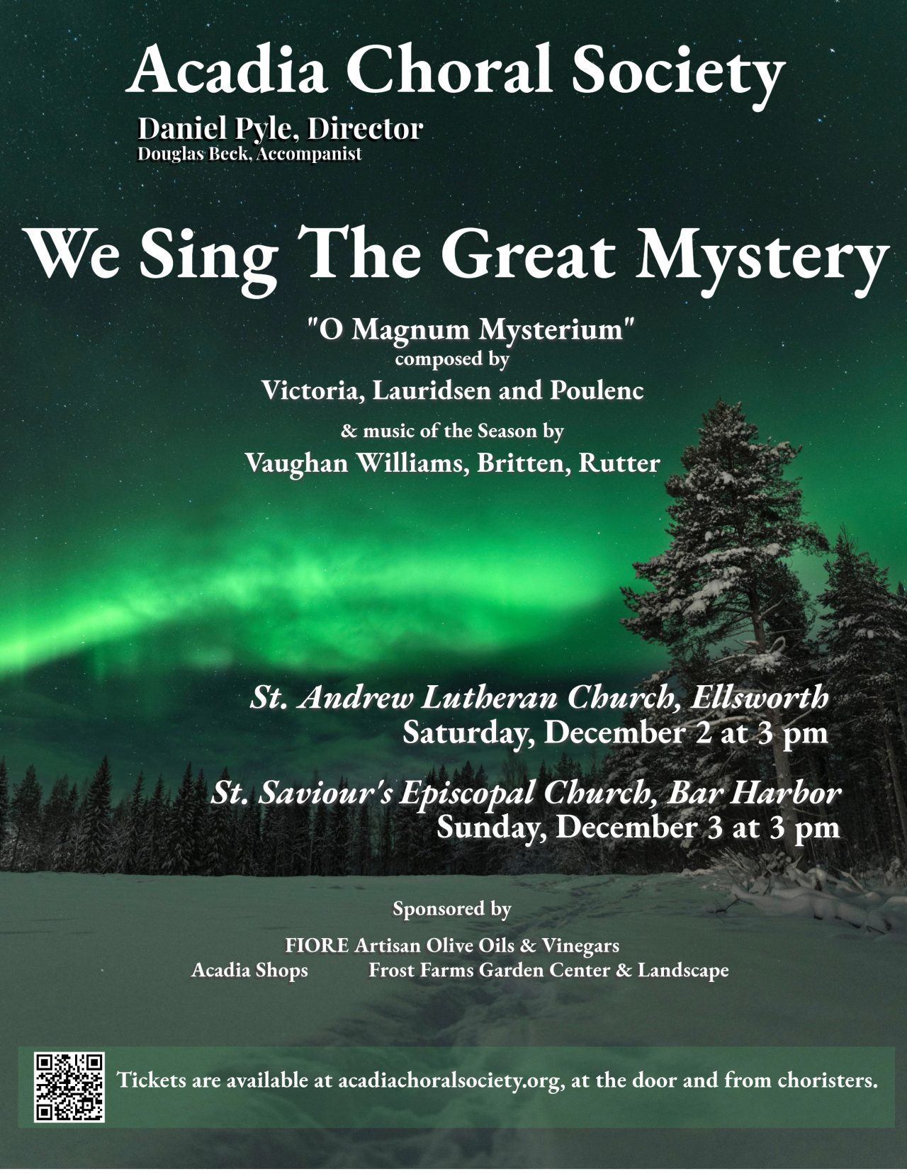 Acadia Choral Society | Acadia Choral Society